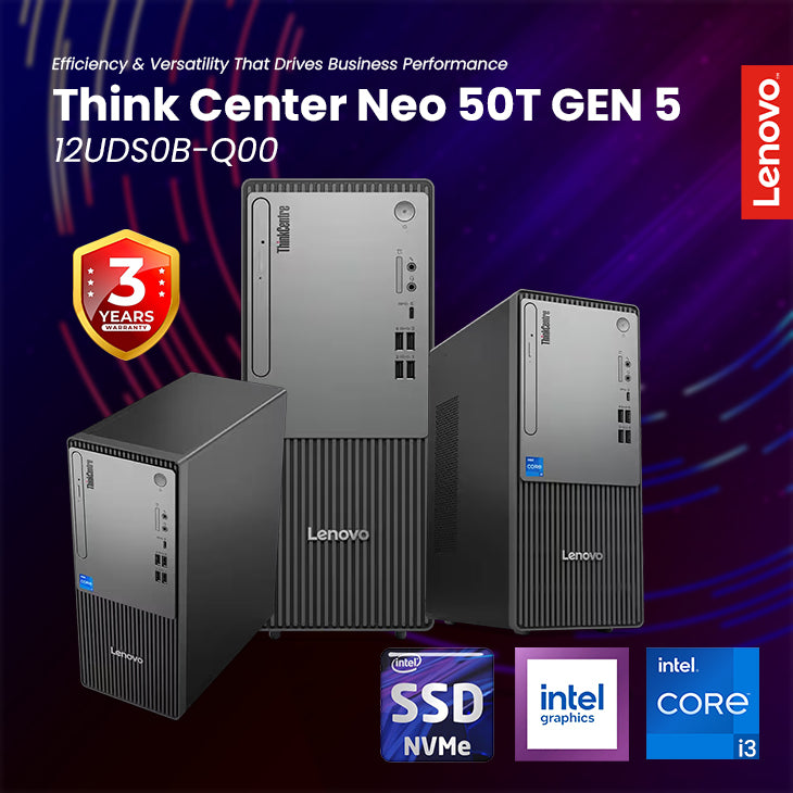 Think Center Neo 50T GEN 5 12UDS0B-Q00 – ITG : New Store
